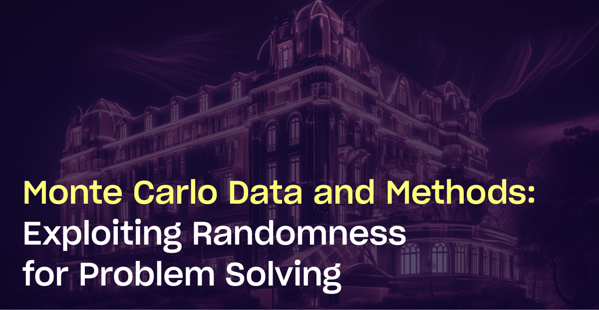 Monte Carlo Data And Methods Exploiting Randomness For Problem Solving